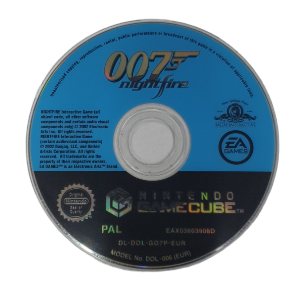 Nintendo James Bond 007: Nightfire (Disc Only) - Nintendo GameCube ...
